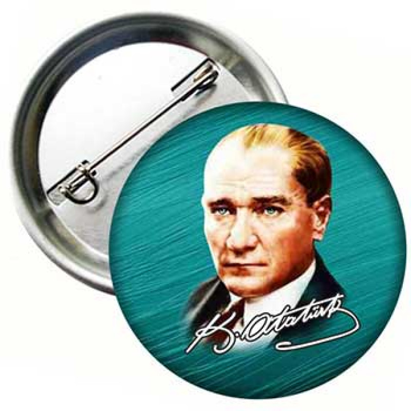 Mustafa Kemal Atatürk Yaka Rozeti, Rozet Baskıları, İğneli Rozetler